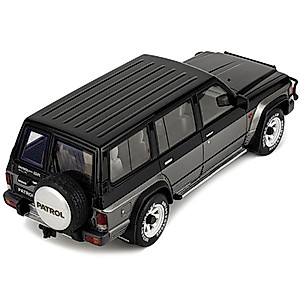 1992 Patrol GR Y60 Black and Graphite Gray Limited Edition to 3000 Pieces Worldwide 1/18 Model Car by Otto Mobile OT993