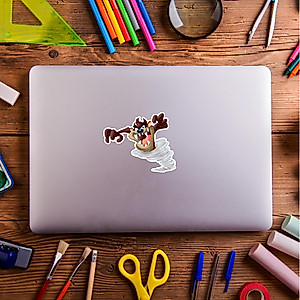 3.25" Taz Classic Vintage Retro Nostalgic Animated Cartoon Laminated Sticker Decal gift perfect for laptop, kindle, pc, tumbler, tablet and more