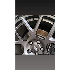 Tactilian American Flag Valve Stem Cap - Black Subdued Aluminum with Rubber Ring Tire Wheel Rim Dust Cover fits Cars, Trucks, Bikes, Motorcycles, Bicycles - (4 Pack) (American Flag)