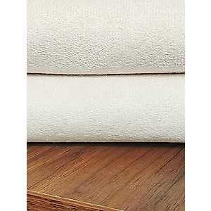 QWINEE Cute Cat Animal Shape Plush Rugs Cat Bed Mat Non Slip Soft Bath Carpet Thick Bath Mats for Pet Bed Mat Living Room Kitchen Black 18"*30"