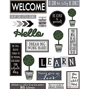 Black Wood Better Than Paper Bulletin Board Roll & Modern Farmhouse Wall Décor Bulletin Board