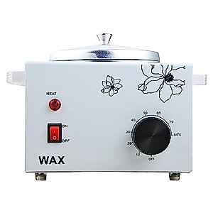 Flngr Professional Wax Warmer for Hair Removal,with 0-80°C Temperature Control,Large Wax Pot Paraffin Facial Skin Body SPA Salon Equipment,Beauty Salon,Self-use,Gift