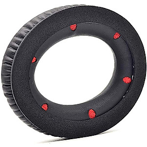 Cloud Revolver Ear Pads, Replacement Ear Cushion Earpads Cups Muffs Protein Leather Foam Pillow Cover Repair Parts for Kingston HyperX Cloud Revolver/Revolver S Gaming Headsets - Black