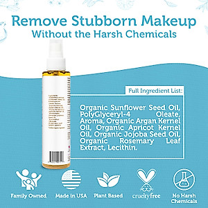 Era Organics Facial Cleansing Oil - Extra Moisturizing Anti-Aging Cleanser for Softer, Smoother, More Supple Looking Skin