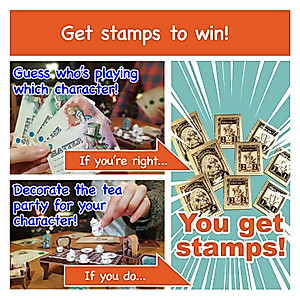 Where am i ? Alice in a mad Tea Party Standard Edition Board Game | Social Deduction | Area Majority | Ages 8+ | 2-4 Players | Average Playtime 20 Minutes | Made by GOTTA2 GAMES