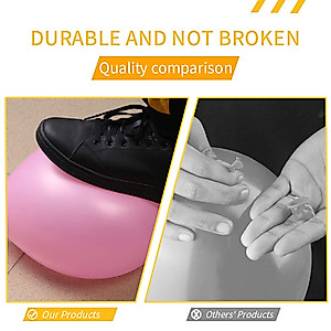 Tamodan Thickened balloons, 120 PCS Balloons Assorted Colors, Latex Balloons for Kid's Birthday Party, Exquisite Rainbow Balloon, 12 Inches & 12 Kinds of Rianbow Colorful Party Balloons Decorations.