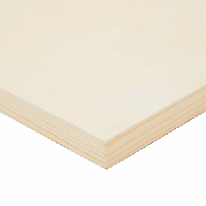 Bright Creations 6 Pack Unfinished Square Wood Panels for Painting, 12x12 Wooden Canvas Boards for Crafts