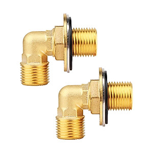KWODE Commercial Faucet Installation Kit, Wall Mounting Installation Kit for Wall Mount Commercial Kitchen Sink Faucet Backsplash Mount Set on Stainless Compartment Prep & Utility Sink