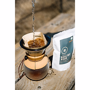 Healthy Bean Coffee - Espresso, Low Acid Coffee | Whole Bean, Organic | - 11oz.