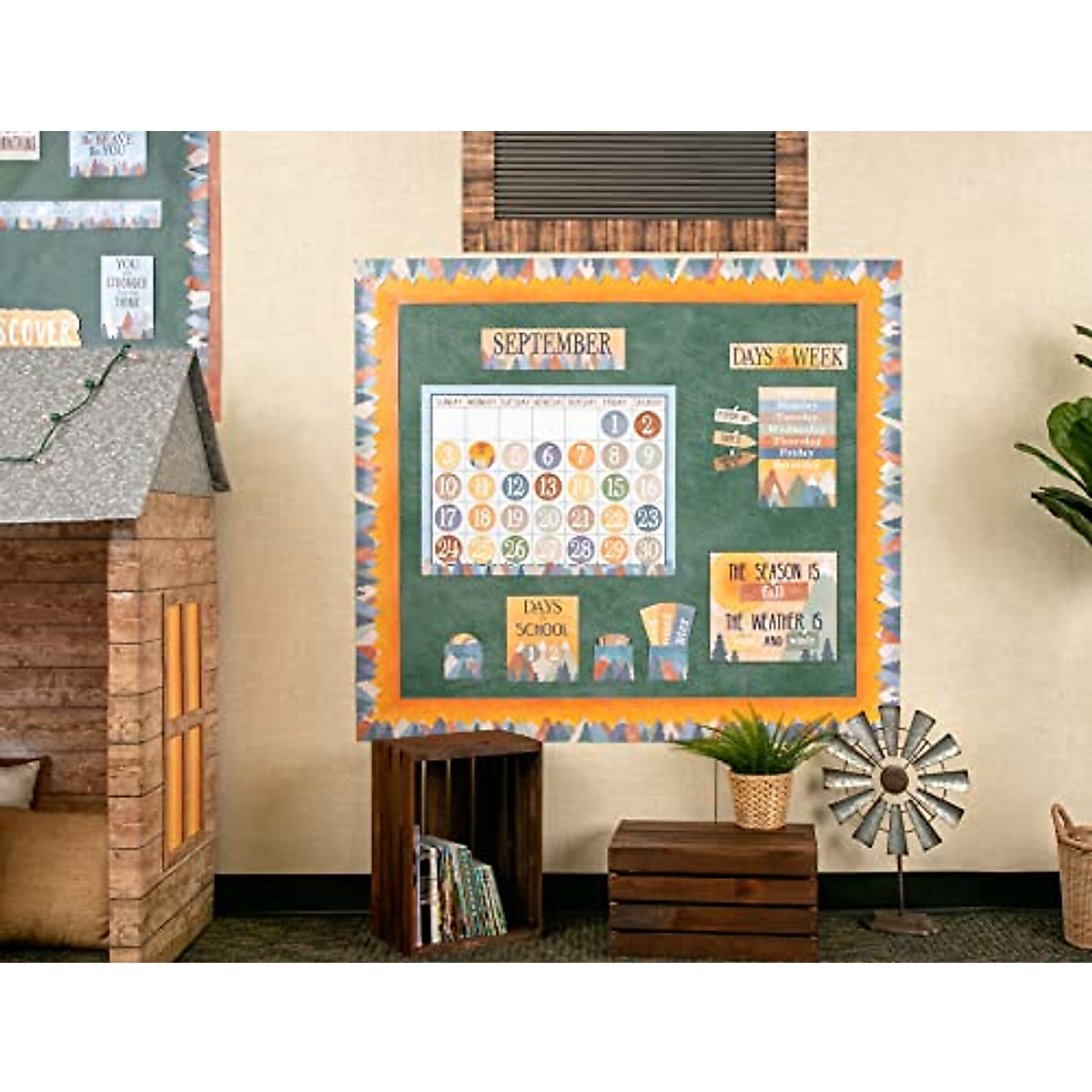 Teacher Created Resources Moving Mountains Die-Cut Border Trim