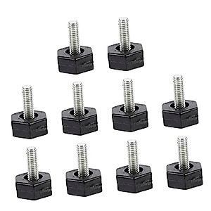 Couch Risers Leveling Furniture Foot Adjuster Couch risers Desk Riser Adjustable feet Sofa Chair Vanity 20pcs Floor Furniture