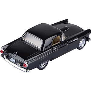 1955 Ford Thunderbird Hard Top In Black Diecast 1:36 Scale By Kinsmart
