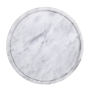 Marble Stone Decorative Tray for Counter Dresser, Nightstand or Desk for kicthen 7.8in