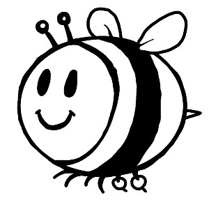 House of Marbles Garden Themed Wooden Stamp Set