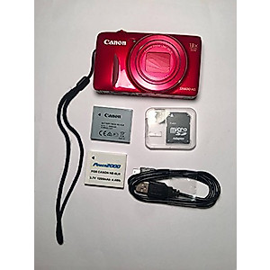 Canon 9342b001 16.0 Megapixel Powershot(r) Sx600 Digital Camera (red) 6.20in. x 5.60in. x 2.20in.