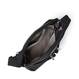 Baggallini womens Over Crossbody Cross Body Handbag, Black/Sand, One Size US