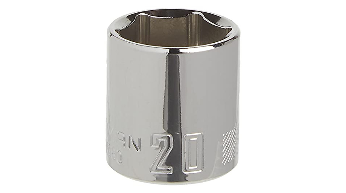 CRAFTSMAN 20mm Shallow Socket 3/8-Inch Drive | Durable, Corrosion-Resistant