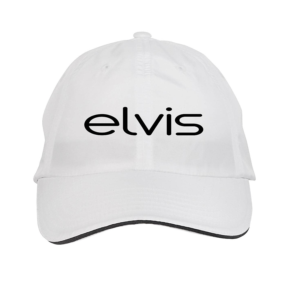 Makoroni - elvis Hat Adjustable Cap, DesZ42 White