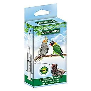 Birds Hand Rearing Feeding Gavage Crop Needle Syringe-Medication Cannula (1)