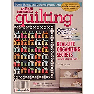 American Patchwork & Quilting Magazine February 2017