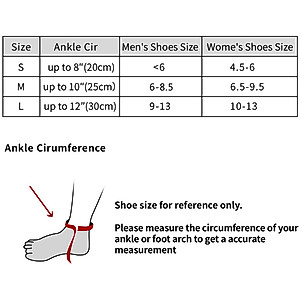 Ankle Support for Men and Women - Neoprene Breathable Adjustable Ankle Brace Sprain for Running, Basketball by Cotill (Small)