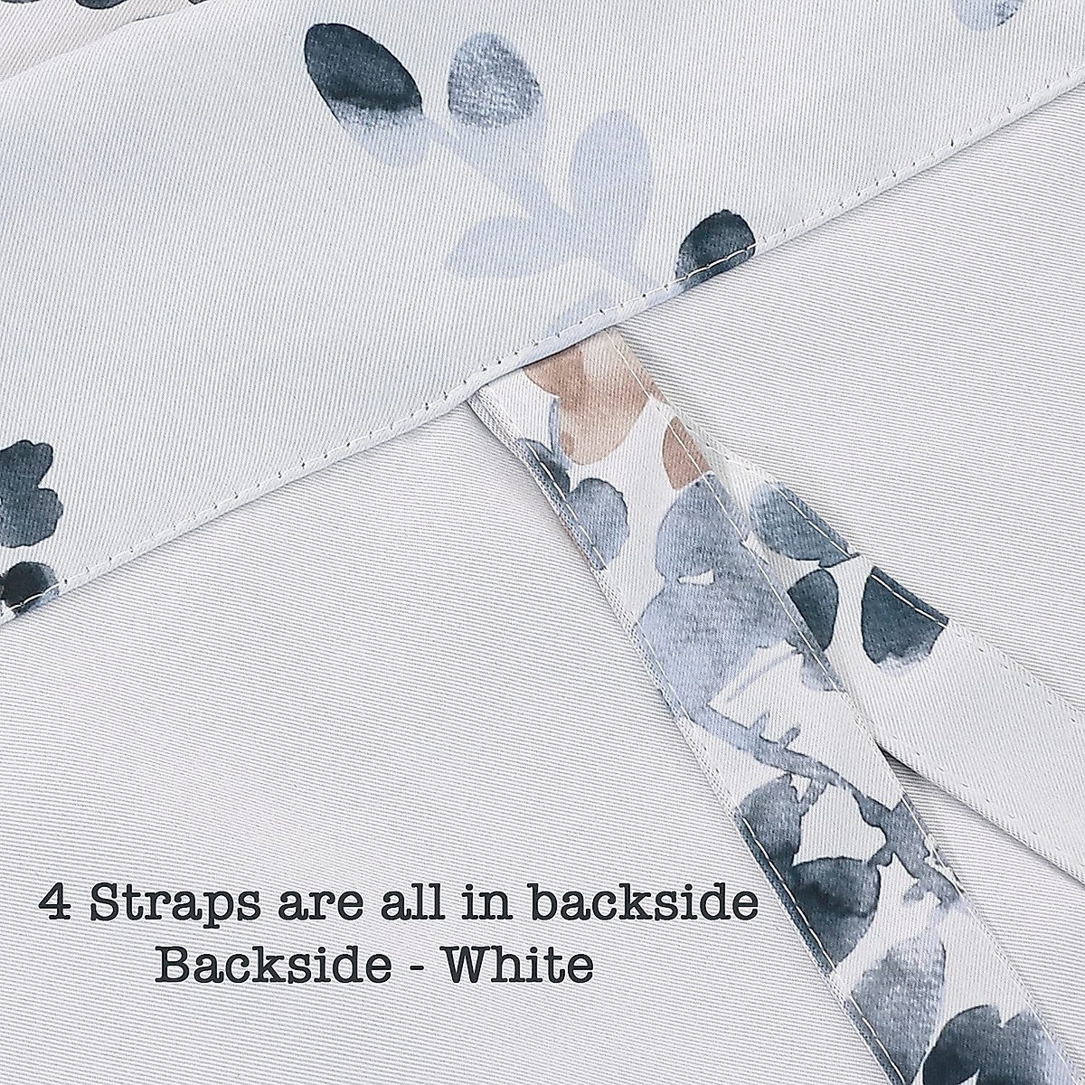 Mightree Blackout Tie Up Curtains for Windows, Three-Layer Woven Roman Curtains, Thermal Insulated Balloon Curtain, Shade Rod Valance Curtains for Kitchen, Living Room, Bedroom, Brown, 42" Wx63 L