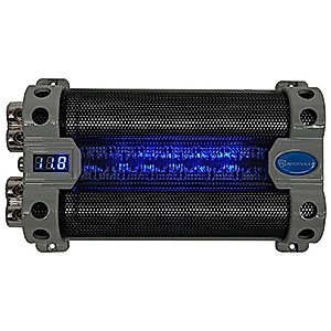 Rockville RFC50F 50 Farad Capacitor Blue Voltage Display
