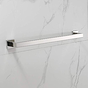 Leyden Premium Stainless Steel Towel Bar Towel Rack Towel Rail Towel Rod Wall Mounted for Bathroom, Polished