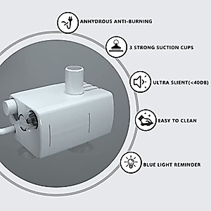 Awpland Avocado Cat Water Fountain, Ultra Quiet Pet Water Fountain with Smart Pump, 67oz/2L Auto Cat Water Bowls for Cats and Small Dogs, Multiple Pets