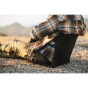 Crazy Creek Original Chair Perfect for Stadium Seats, Camping, Hiking & More, Comfort on All Terrains, Adjustable Straps, Lightweight Design, Water-Resistant
