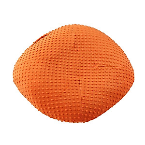 Removable Slipcover for Newborn Lounger, Super Soft Premium Minky Dot Baby Lounger Cover, Ultra Comfortable, Safe for Babies (Orange)