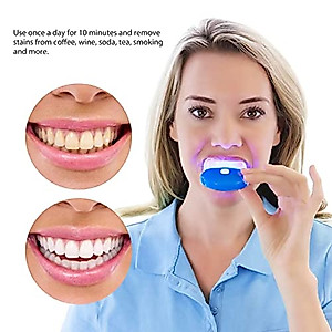 Optimized PH Formula Teeth Whitening Kit (10) Gel (2) Trays (1) White LED Light Best Dental