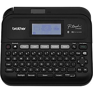 Brother P-Touch PT-D460BT Business Expert Connected Label Maker | Connect and Create via Bluetooth® on TZe Label Tapes up to ~3/4 inch, White