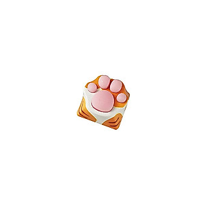 Hidetaka Design Cute Cat Paw Keycap for for Mechanical Gaming Keyboard Applicable to The ESC Key（Cherry Switch） (Cat1)