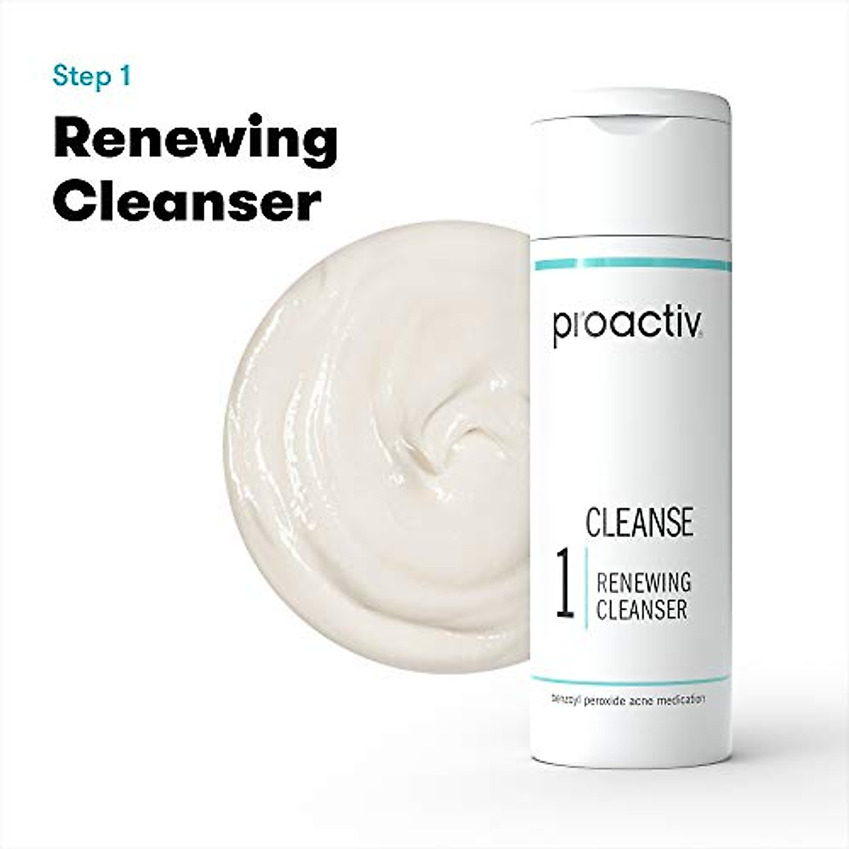 Proactiv 3 Step Acne Treatment - Benzoyl Peroxide Face Wash, Repairing Acne Spot Treatment for Face and Body, Exfoliating Toner - 30 Day Complete Acne Skin Care Kit