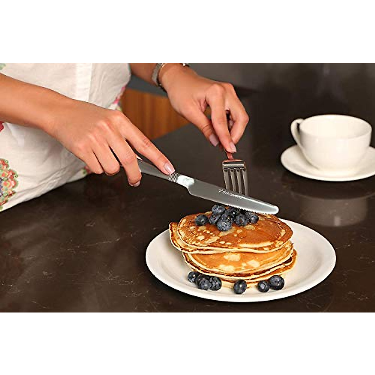 Stainless Steel Flatware - Silverware Set for 8-40 Piece Cutlery Set - 18/10 Flatware Set - Silverwear Set - Dinnerware Stainless Steel Flatware Set - Spoons and Forks Set Stainless Steel