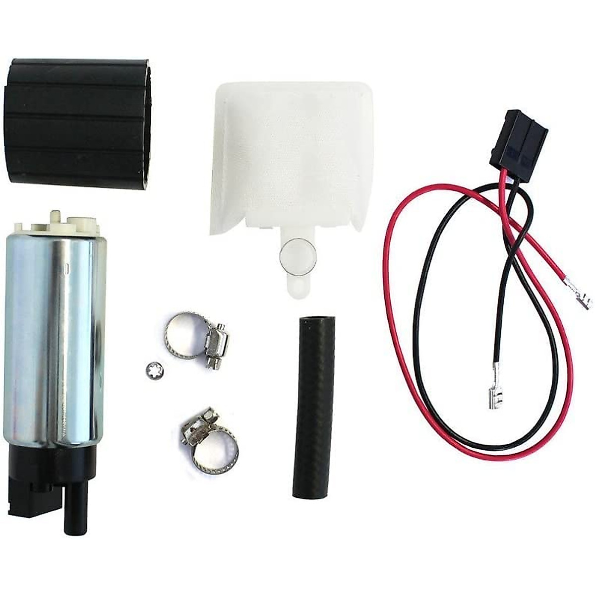 255LPH Electric In-Tank Fuel Pump ATP-342 with Installation Kit | Fit 90-93 Acura Integra, 91-05 Acura NSX, 88-91 Honda Civic/CRX & More | High Flow Rate 140-160 LPH