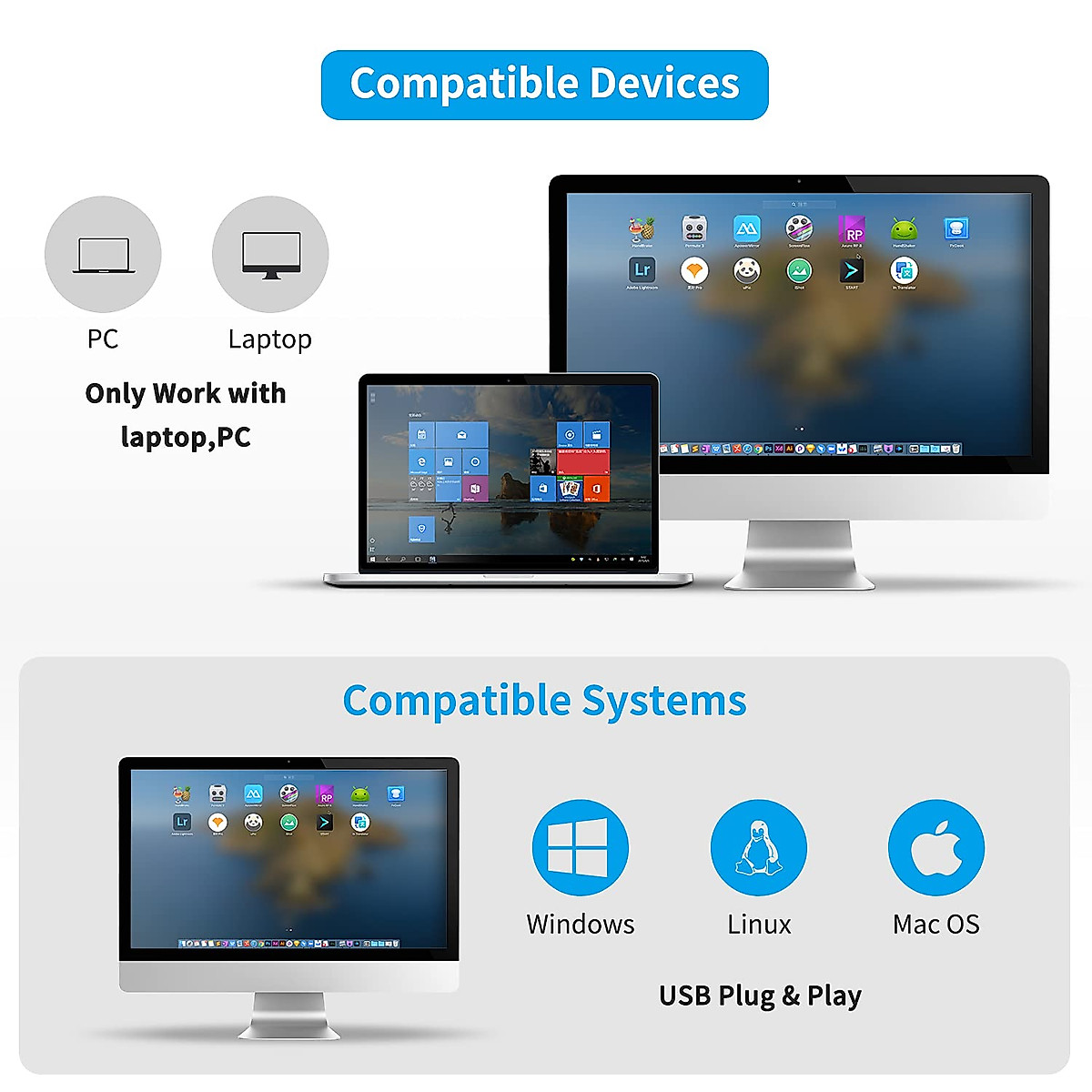 NetumScan Handheld USB 1D Barcode Scanner with Stand, Wired CCD Bar Code Reader for POS System Sensing, Store, Supermarket, Warehouse