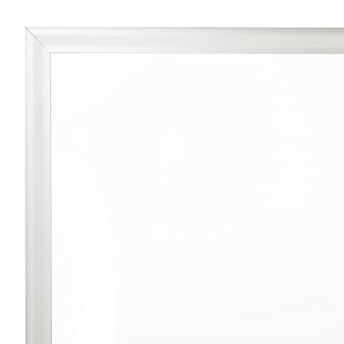 Office Depot® Brand Non-Magnetic Melamine Dry-Erase Whiteboard With Marker, 48" x 72", Aluminum Frame With Silver Finish