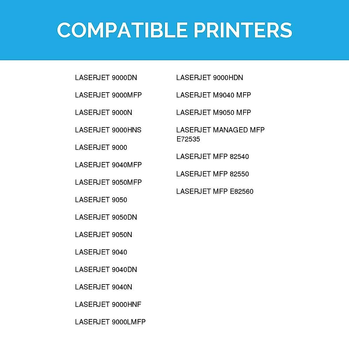 LD Products Remanufactured HP 43X C8543X High Yield Toner Cartridge Replacement for LaserJet 9000dn 9000hdn 9000hnf 9000hns 9000Lmfp 9000mfp 9000n 9040 9040dn 9040mfp 9040n 9050 9050dn 9050mfp (Black)