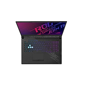 ROG Strix G17 Gaming Laptop, 17.3" 144Hz 3ms FHD IPS Level, NVIDIA GeForce RTX 2070, Intel Core i7-10750H Processor, 16GB DDR4, 512GB PCIe SSD, Wi-Fi 6, G712LW-ES74
