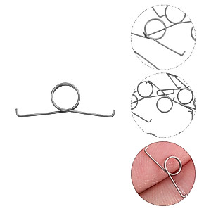 MILISTEN 50pcs Button Spring Controller Spring Metal Game Machine Spring Replacement Spring Metal Gamepad Spring Metal Metal Buttons Game Console l2 Iron