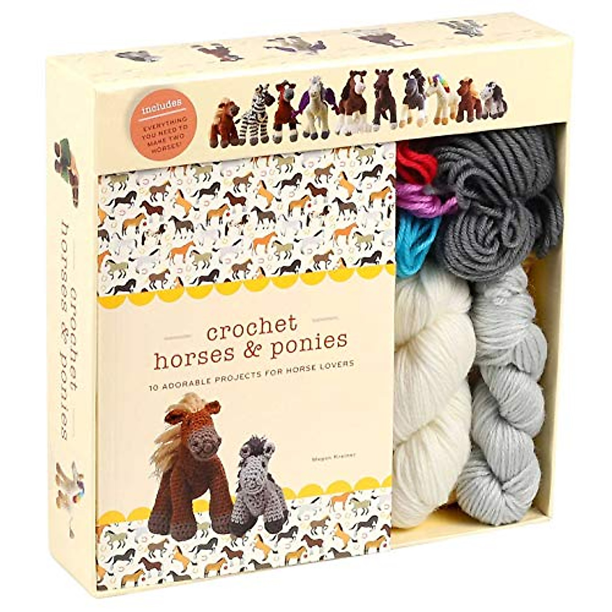 Crochet Horses & Ponies: 10 Adorable Projects for Horse Lovers (Crochet Kits)