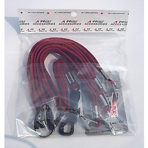 Stop Losing Golf Head Covers - A99Golf Leash Strap 4 III with Bag Strap (Red)