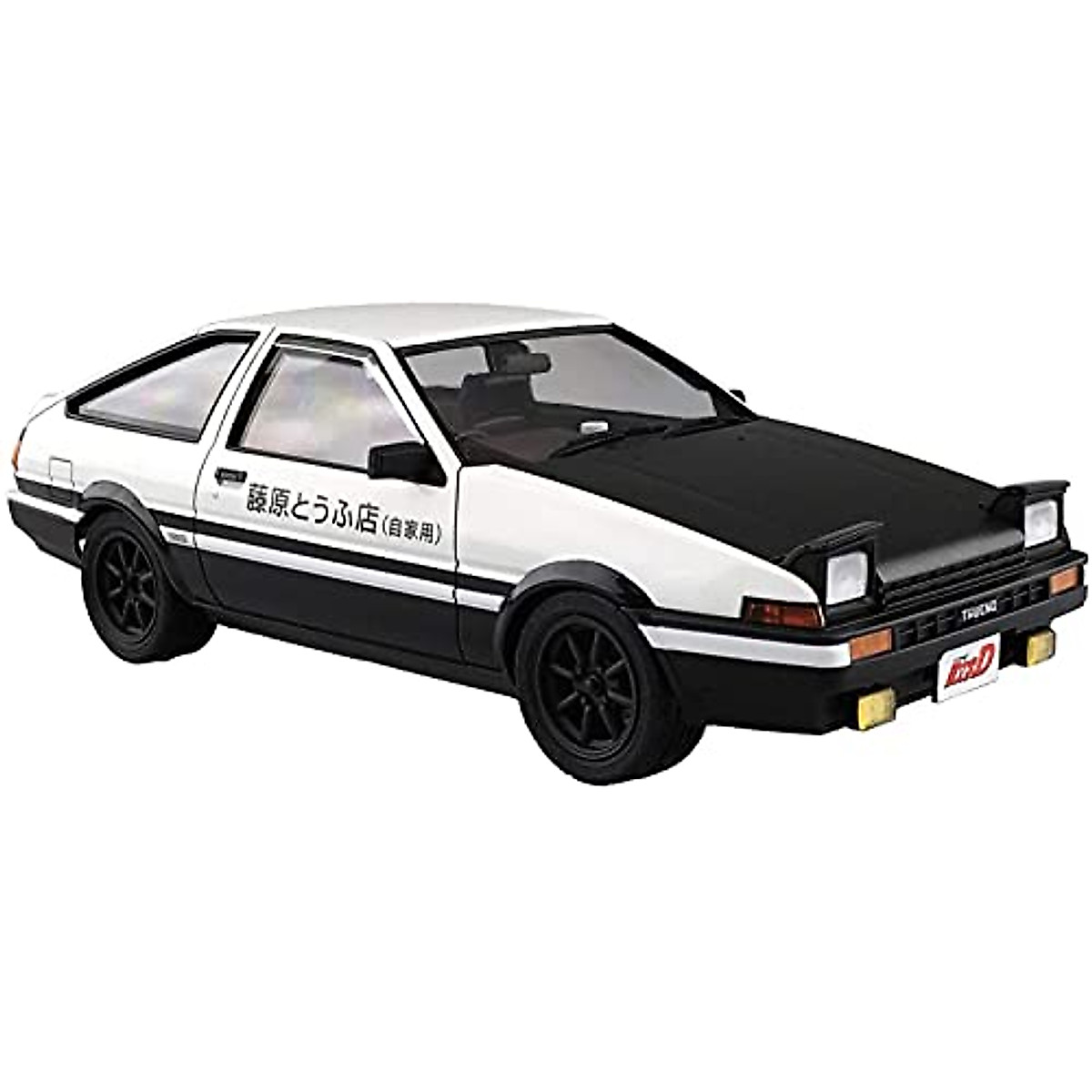 Aoshima Initial D No.6 Takumi Fujihara, AE86 Toreno, Volume 37 Specifications, 1/24 Scale Scale, Plastic Model Building Kit # 5961