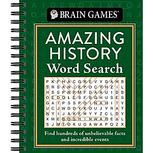 Brain Games - Amazing History Word Search: Find Hundreds of Unbelievable Facts and Incredible Events