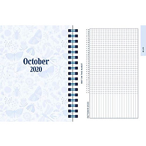 Posh: Deluxe Organizer 17-Month 2020-2021 Monthly/Weekly Planner Calendar: Garden Creatures