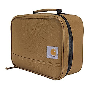 Carhartt Insulated 4 Can Lunch Cooler, Brown, One Size