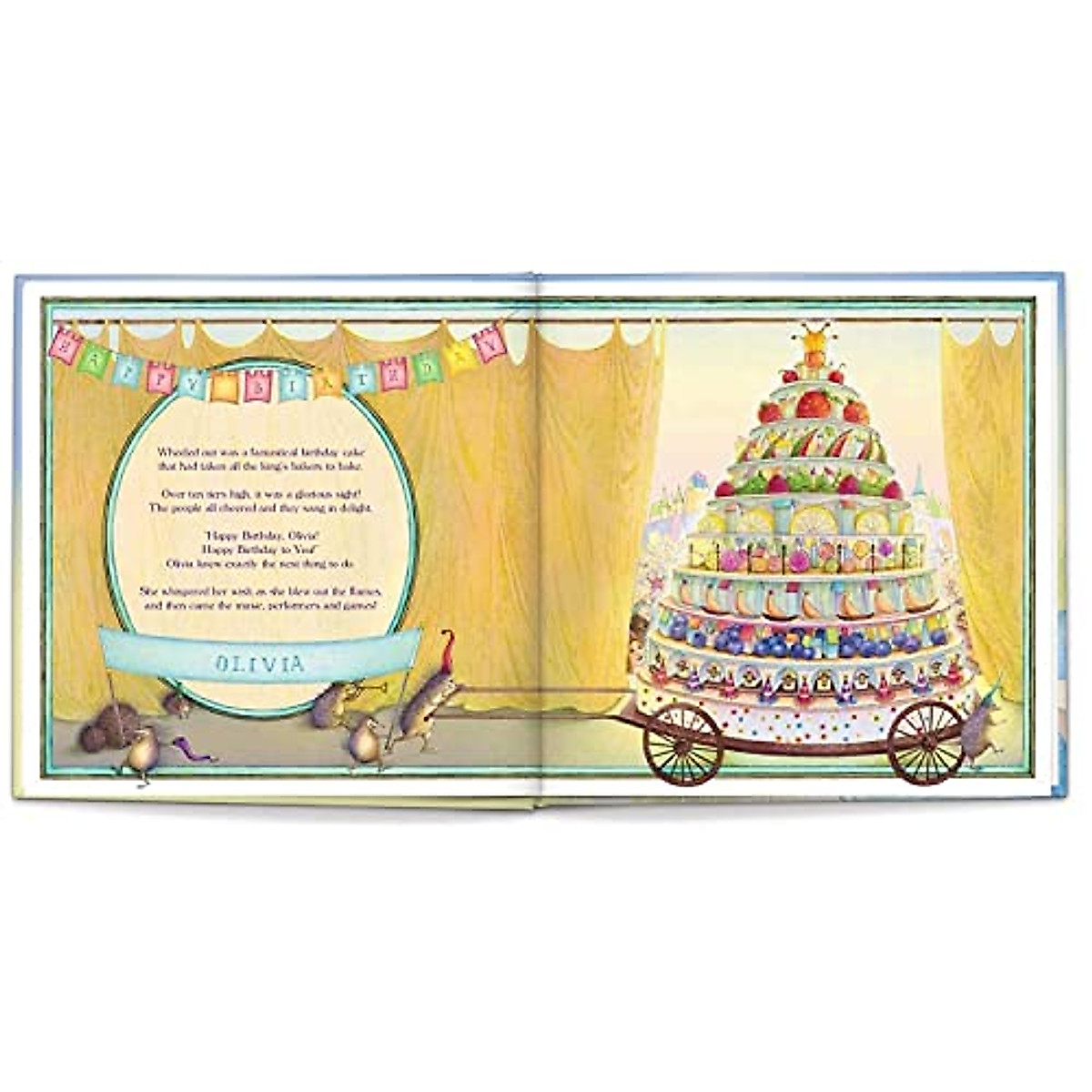 My Royal Birthday Adventure Personalized Children's Story - I See Me! (Unicorn Softcover)