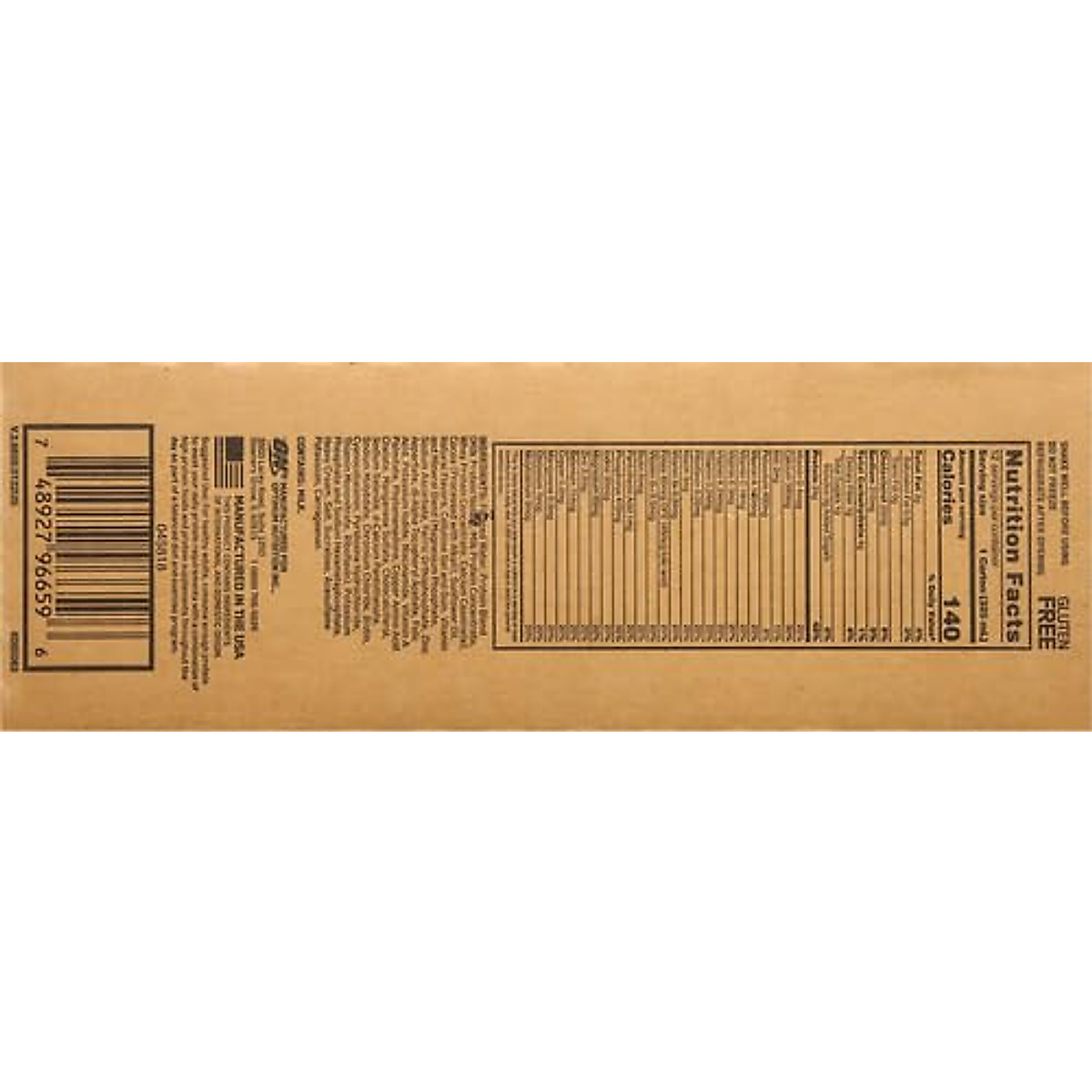 Optimum Nutrition Gold Standard Protein Shake, 24g Protein, Ready to Drink Protein Shake, Gluten Free, Vitamin C for Immune Support, Chocolate, 11 Fl Oz, Pack of 4 (Packaging May Vary)